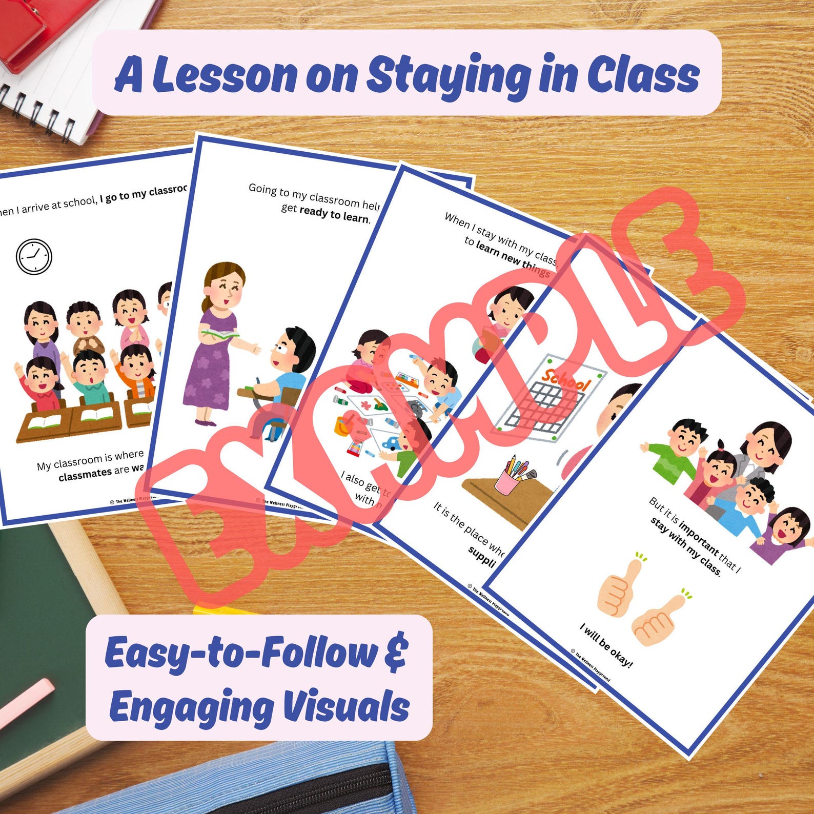 Classroom Behavior Social Story: School Safety Resource (PDF) - Etsy
