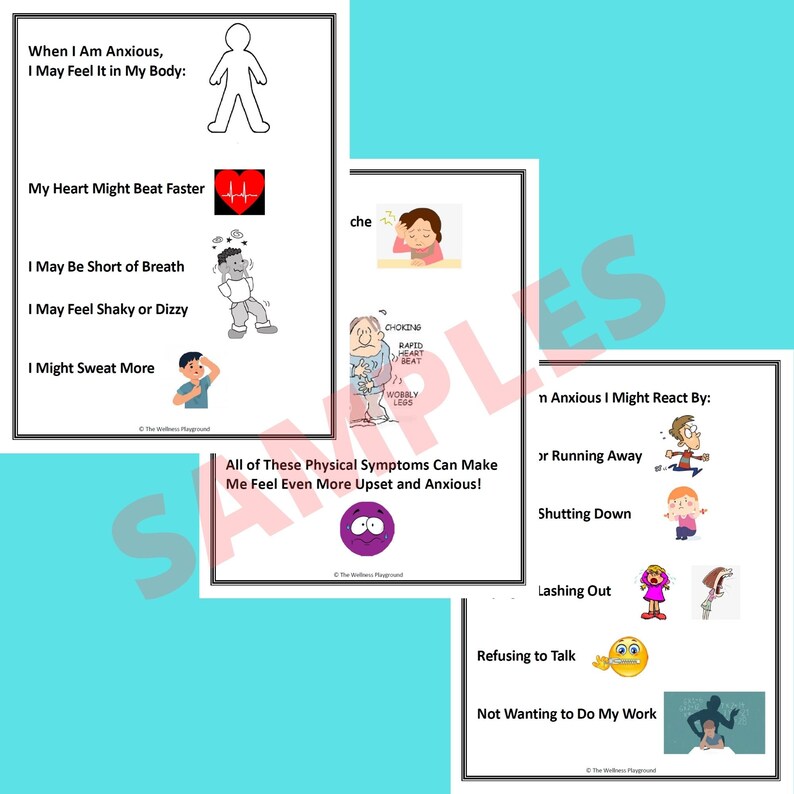 Social Story: What to Do When I Feel Worried or Anxious | Anxiety ...