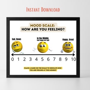 Emotions Rating Scales for Kids | Classroom Tool | Feelings Lesson ...