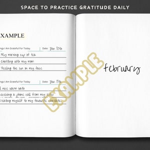 Printable Daily Gratitude Journal | Digital Gratitude Journals ...