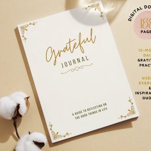 Printable Daily Gratitude Journal | Digital Gratitude Journals ...