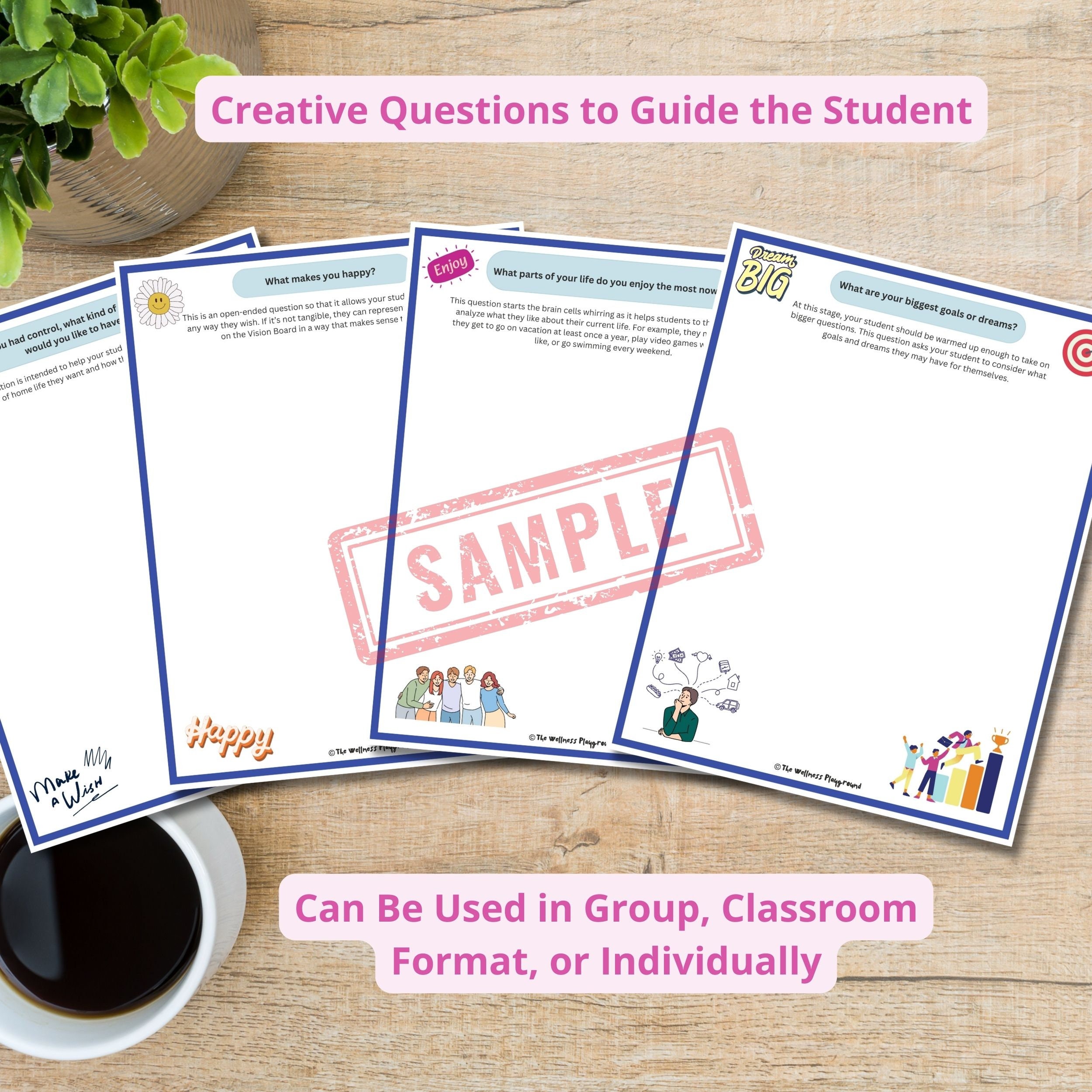 Vision Board Student Activity | Future Planning Lesson for Teens | Teen ...