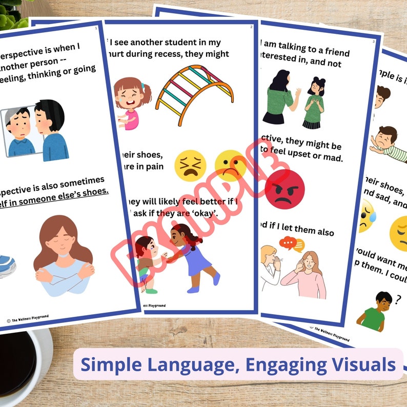 Social Story: Taking Another's Perspective | Empathy Theory of Mind ...