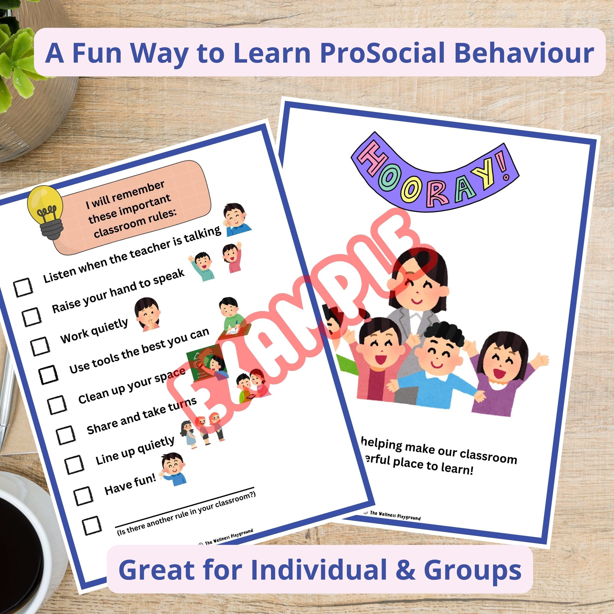 Social Story What to Do in the Classroom, Behaviour Expectations ...