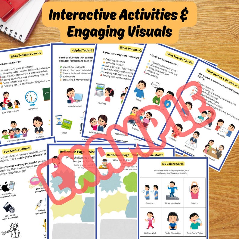 Learning Disabilities Social Story: SLD Guide for Kids, Teachers (PDF ...