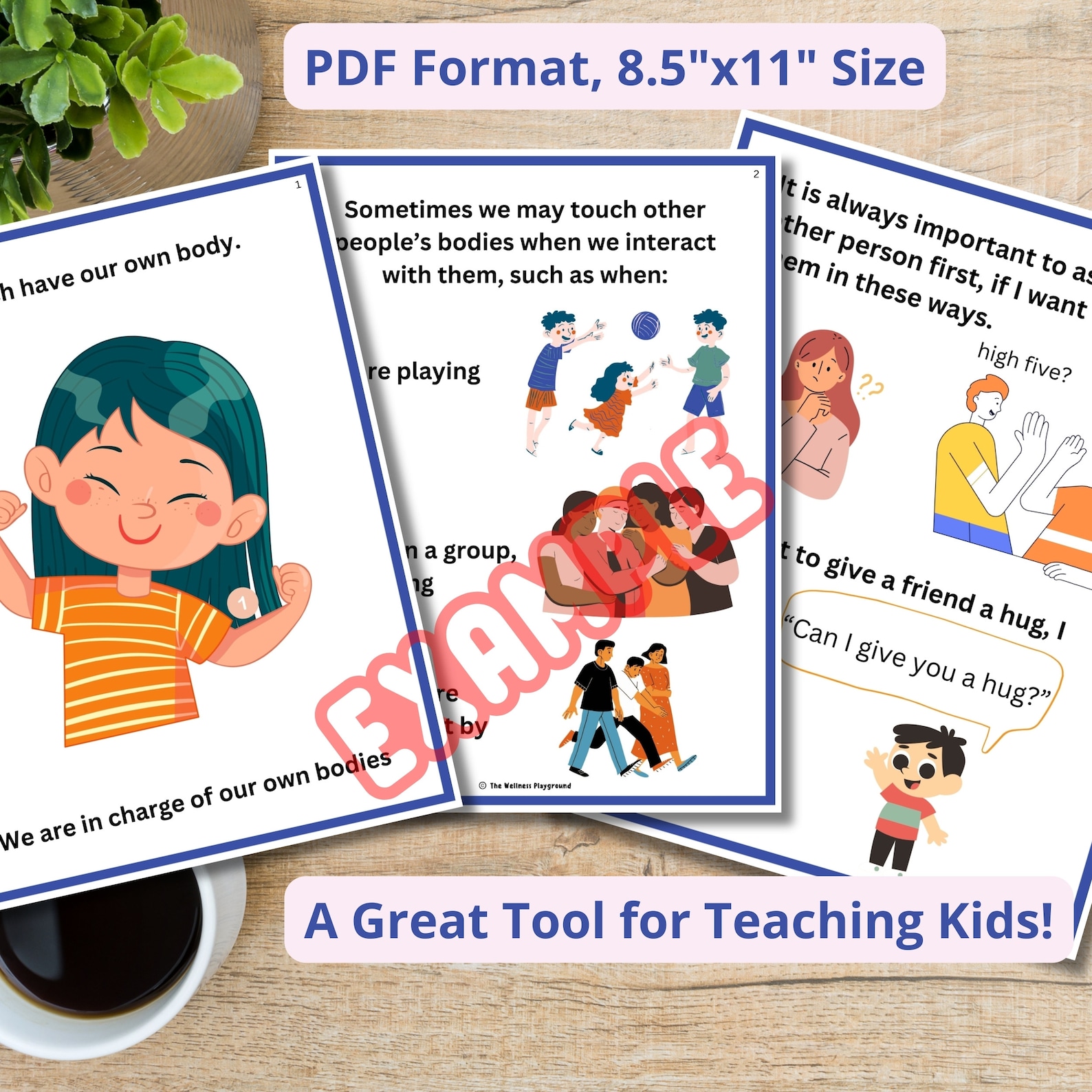 Personal Space Social Story: Respecting Boundaries (PDF) - Etsy