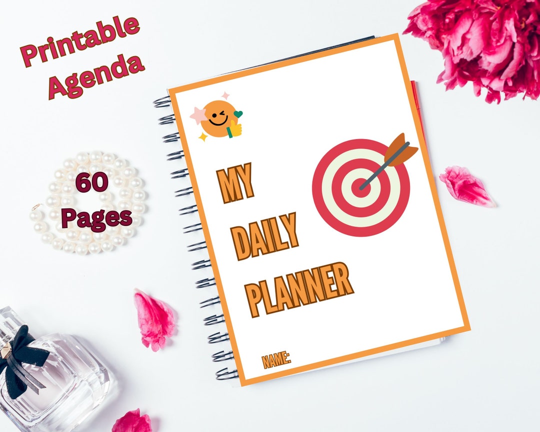 Printable Daily Planner | Daily Calendar for ADHD Brains - Etsy