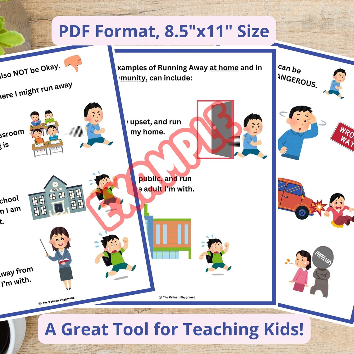 Social Story: No Running Away | Social Story About Running Away ...