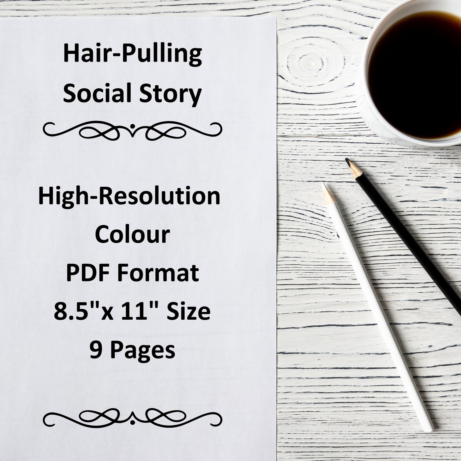 Social Story on Hair-pulling | Social Skills Lesson | Classroom Social ...