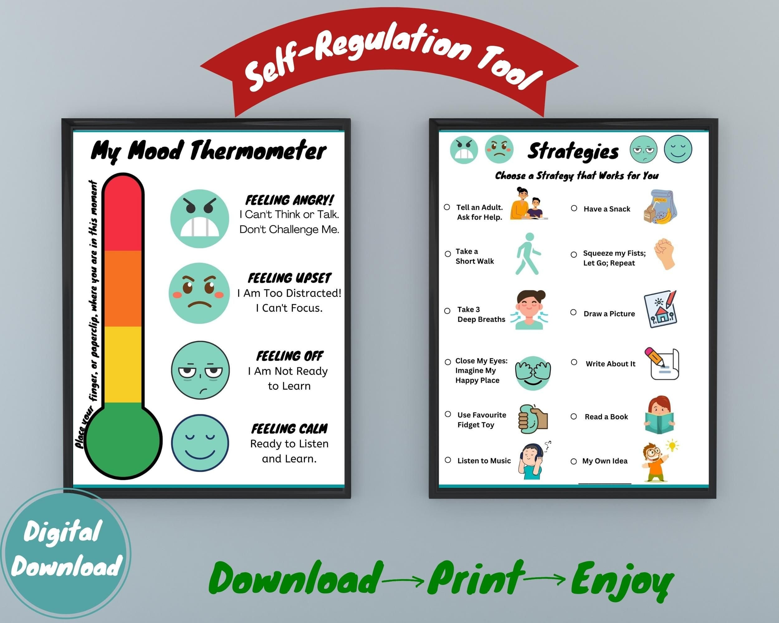 Mood Feelings Scale | Behavior Rating | Behavior Strategies | Classroom ...