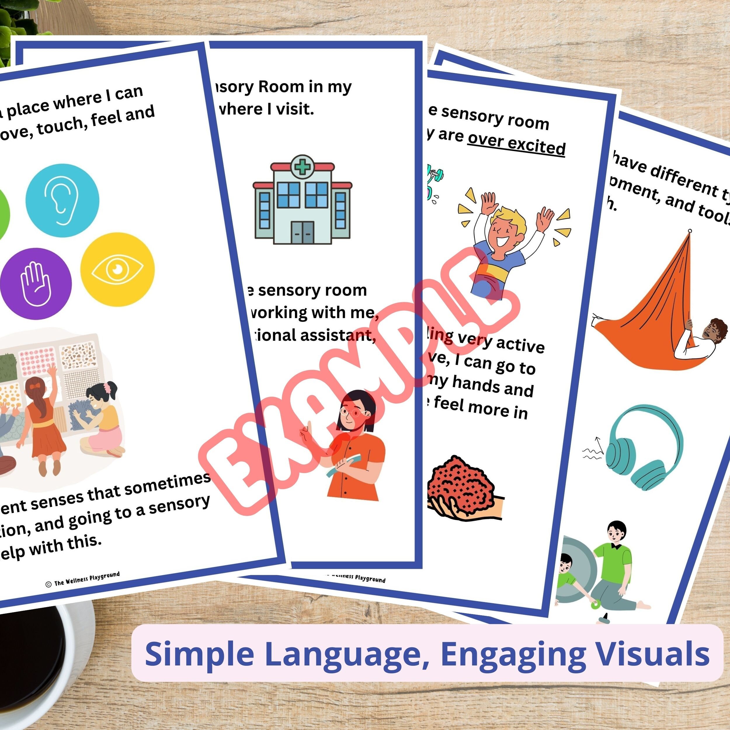 Sensory Room Social Story: Autism, Occupational Therapy (PDF) - Etsy