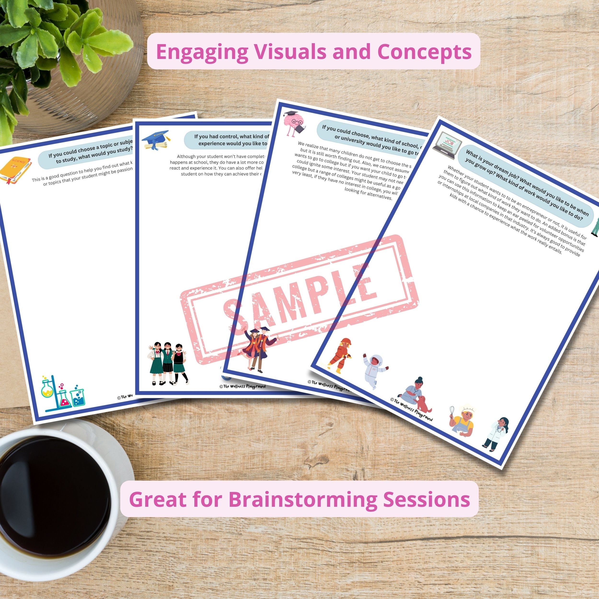 Vision Board Student Activity: Future Planning Lesson (PDF) - Etsy