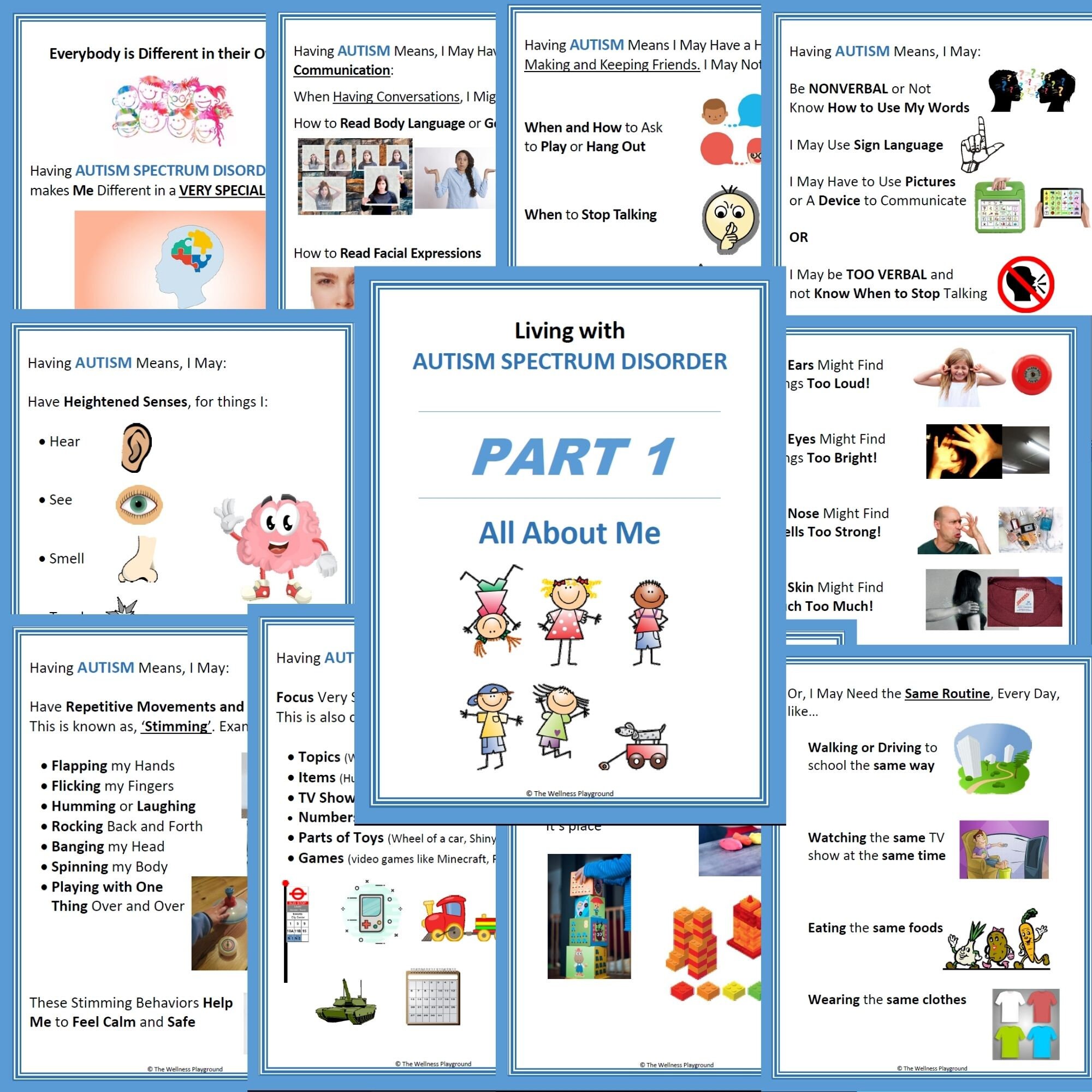 Autism Social Story | Digital Social Story | Printable Social Story ...