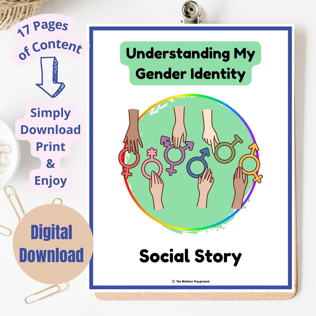 Social Story Understanding My Gender Identity, Social Story About ...