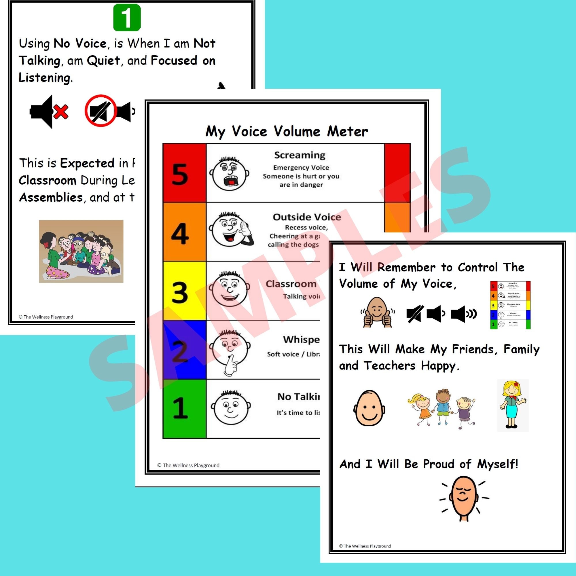 Social Story: Controlling My Voice Volume Digital Download Printable ...