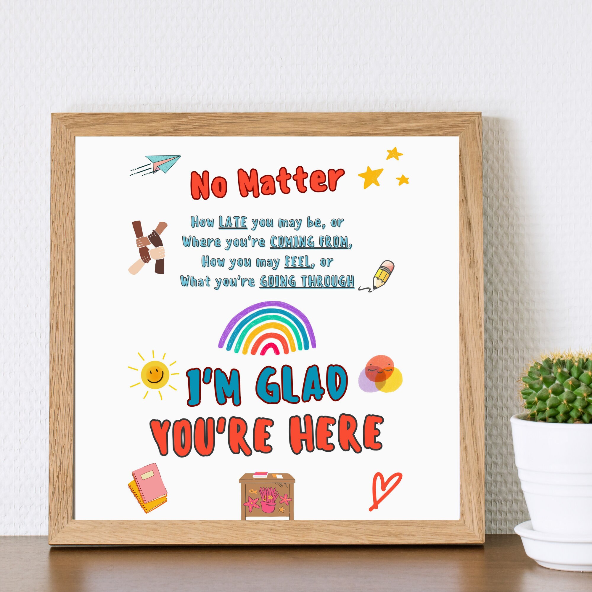 Classroom Door Poster, Classroom Welcome Sign, Printable Classroom ...