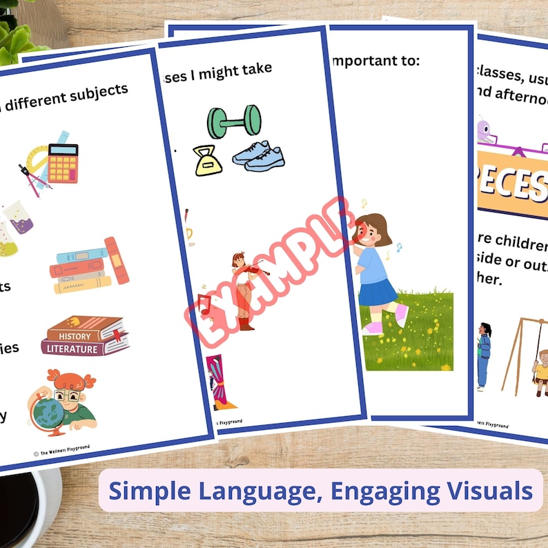 Social Story: Going to School A Place for Learning Life Skills Lesson ...