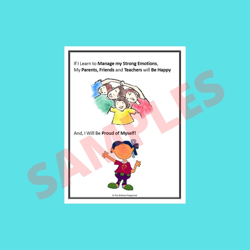 Social Story: Managing Strong Emotions | Digital Classroom Resource ...