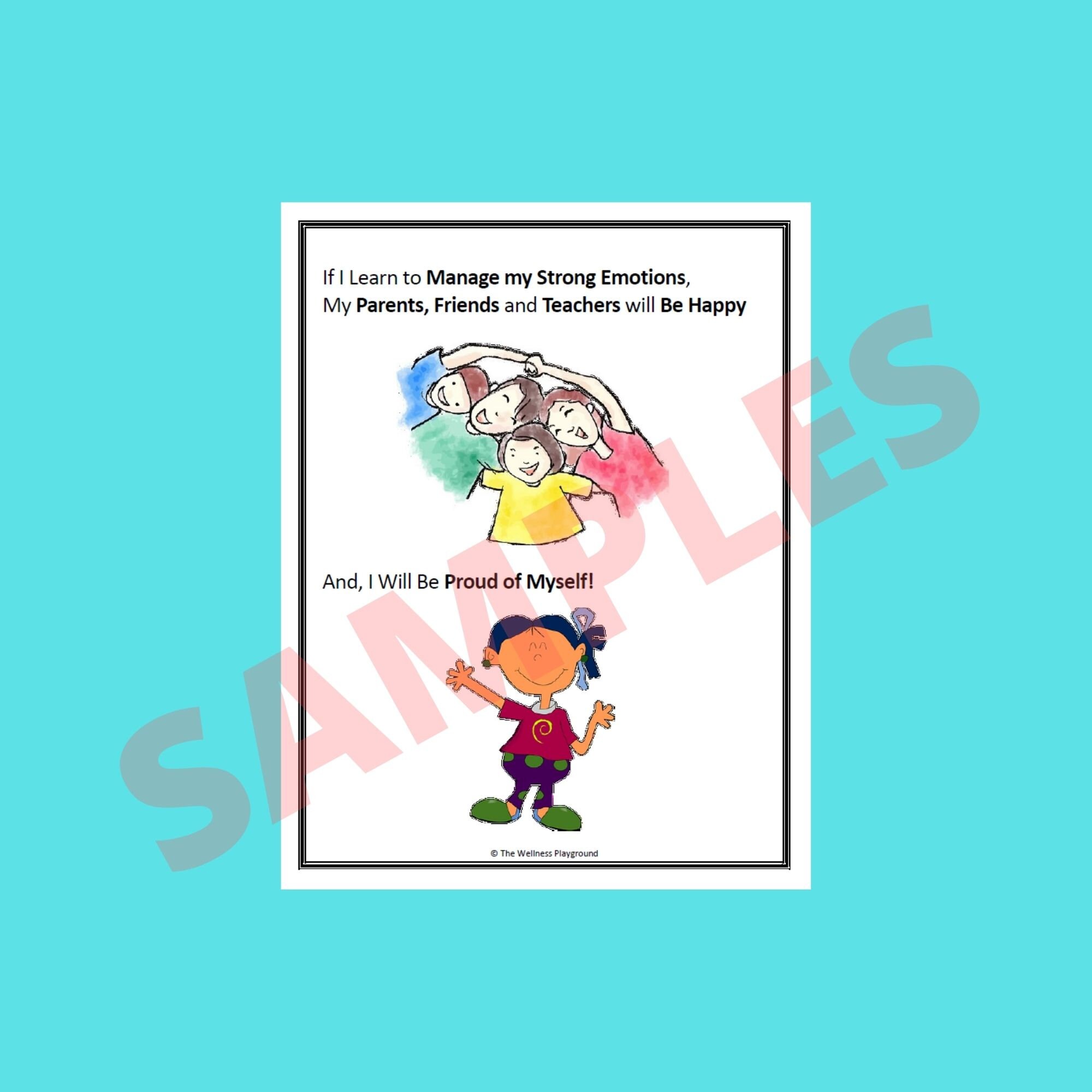 Social Story: Managing Strong Emotions | Digital Classroom Resource ...