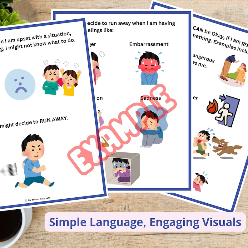 Social Story About No Running Away| Social Story No Running | Autism ...