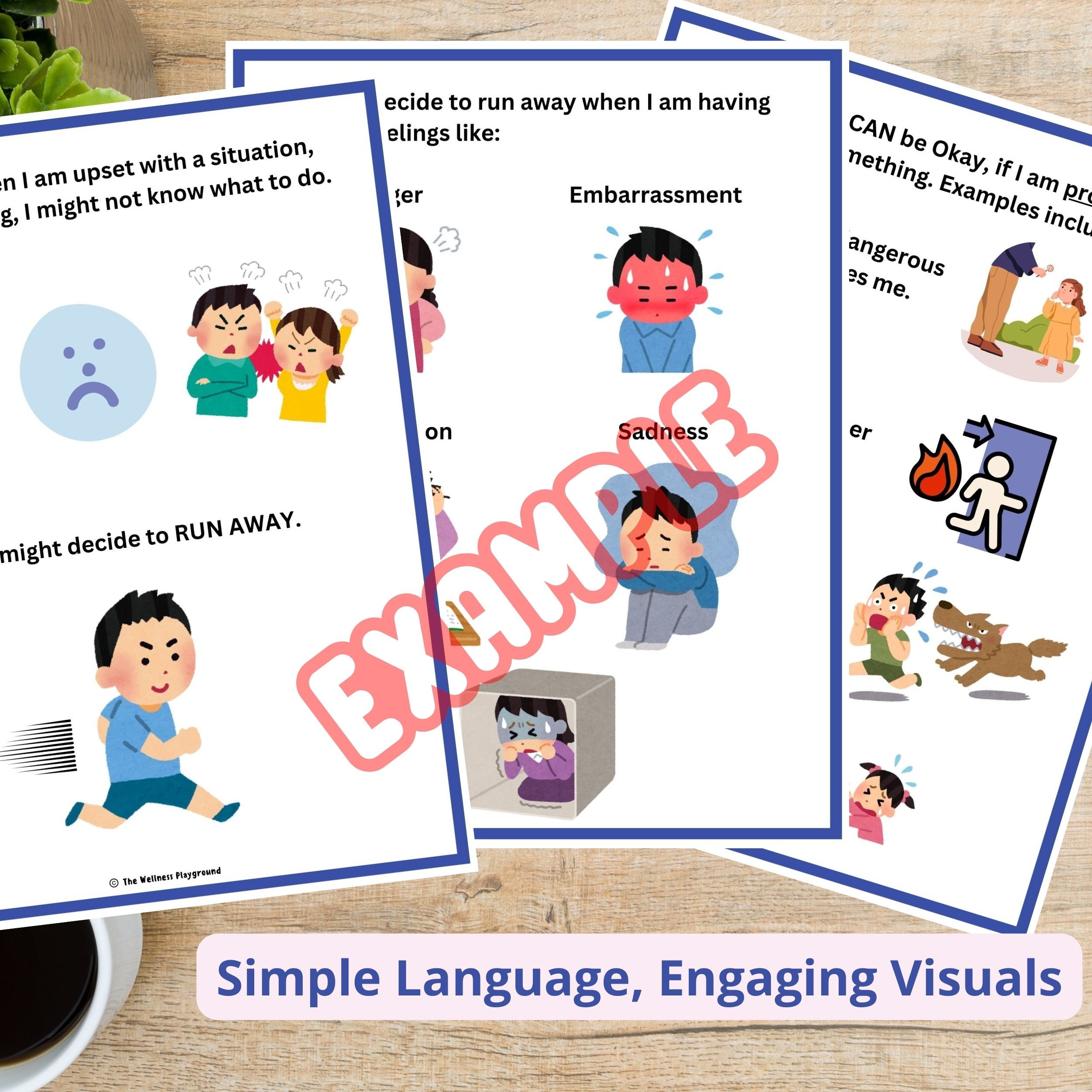 No Running Away Social Story: Autism & ADHD (digital Download) - Etsy