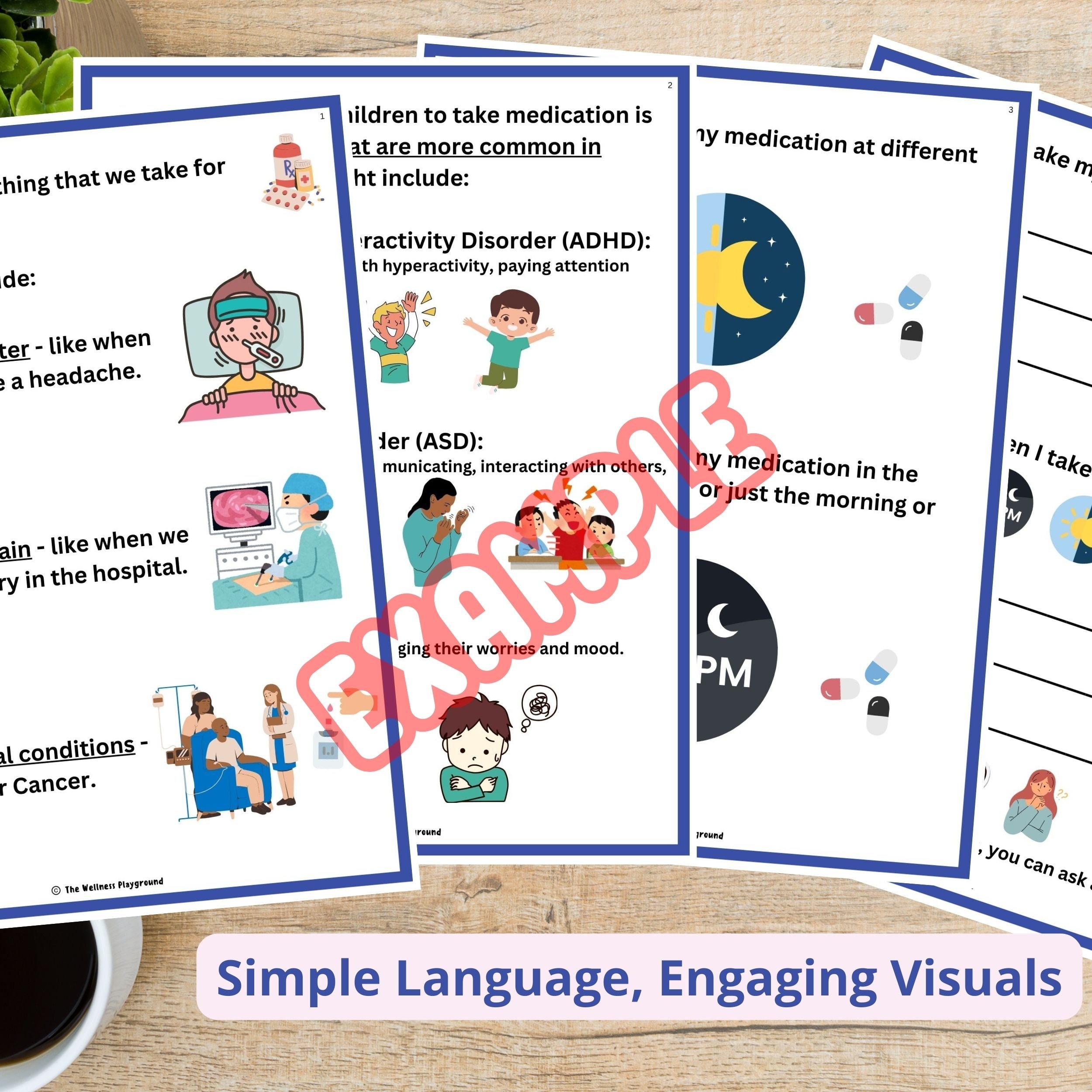 Taking Medication Social Story: ADHD Life Skills Lesson - Etsy