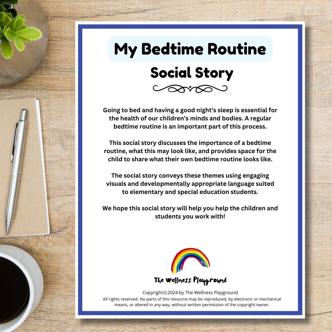 Social Story: Going to Bed (my Bedtime Routine) | Bedtime Social Story ...