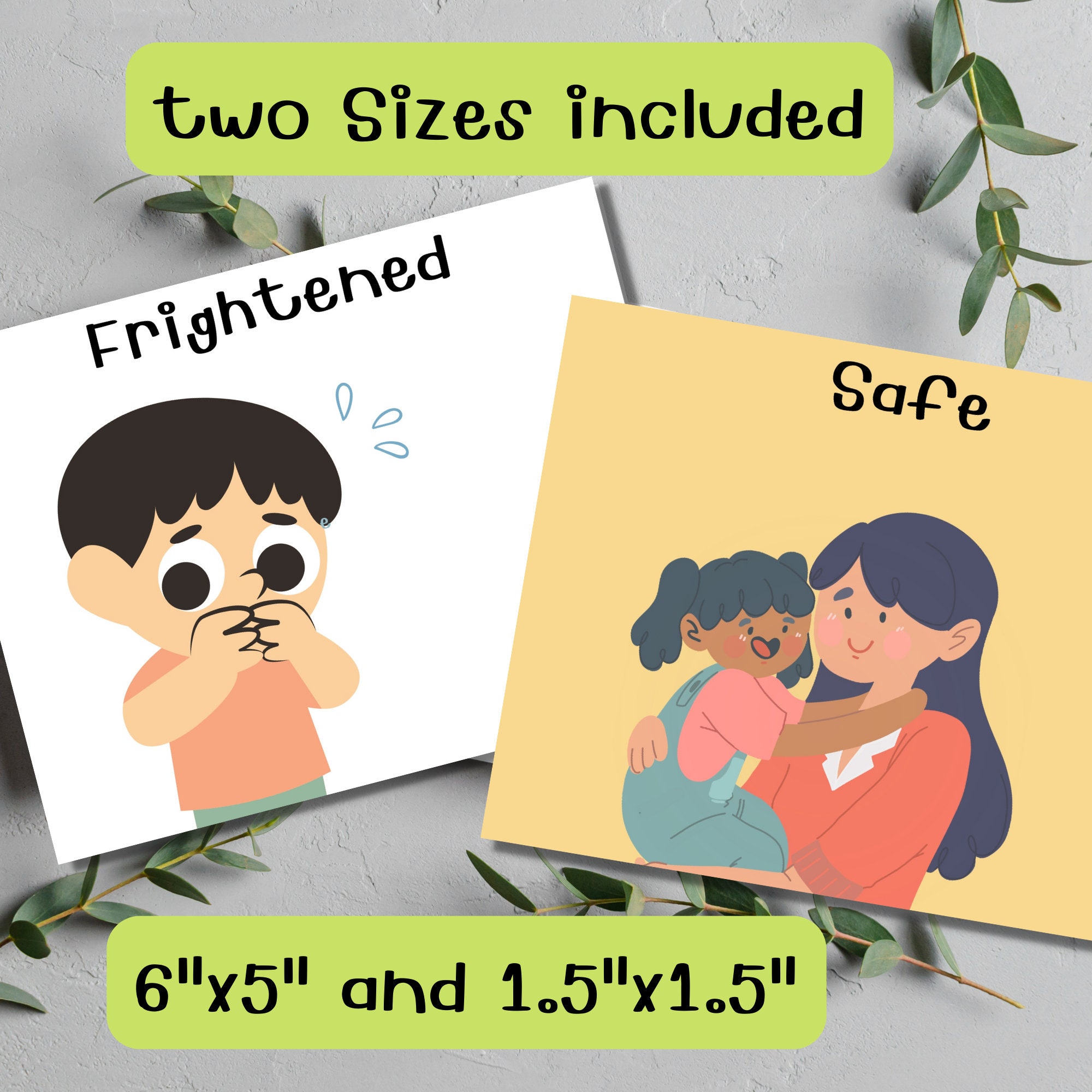 Feelings Cards Visuals for Kids | Emotions Printables | Social ...