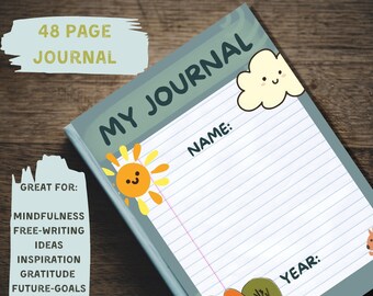 Printable Daily Journal for Students/teachers - Etsy