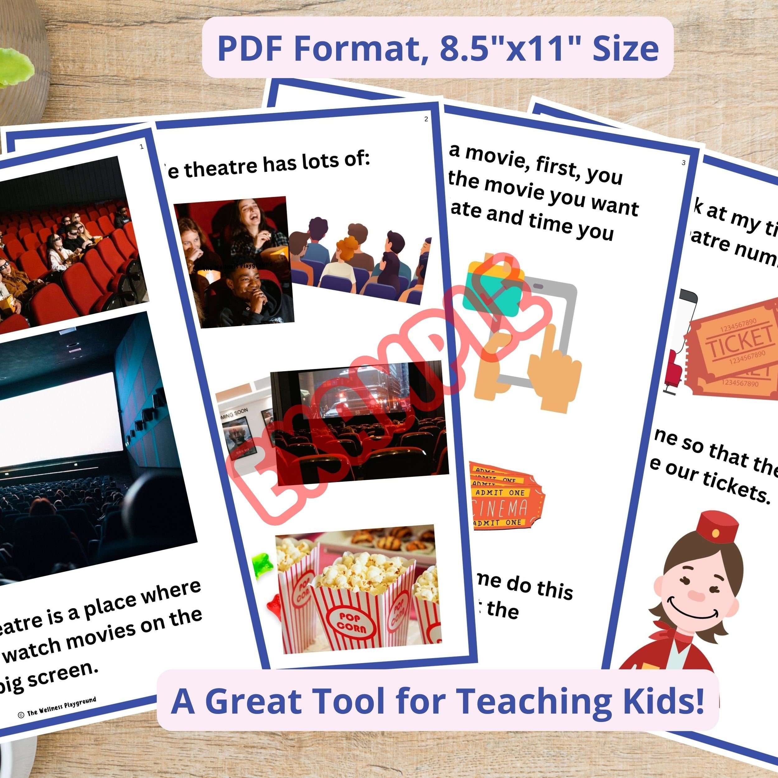 Social Story - Going to the Movie Theatre | Life Skills Lesson ...