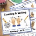 Learning Numbers 1 to 10 Counting and Writing Practice Numbers 1 to 10 ...