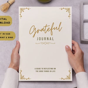 Printable Daily Gratitude Journal | Digital Gratitude Journals ...