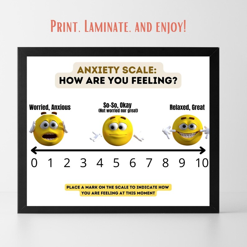 Emotions Rating Scales for Kids | Classroom Tool | Feelings Lesson ...