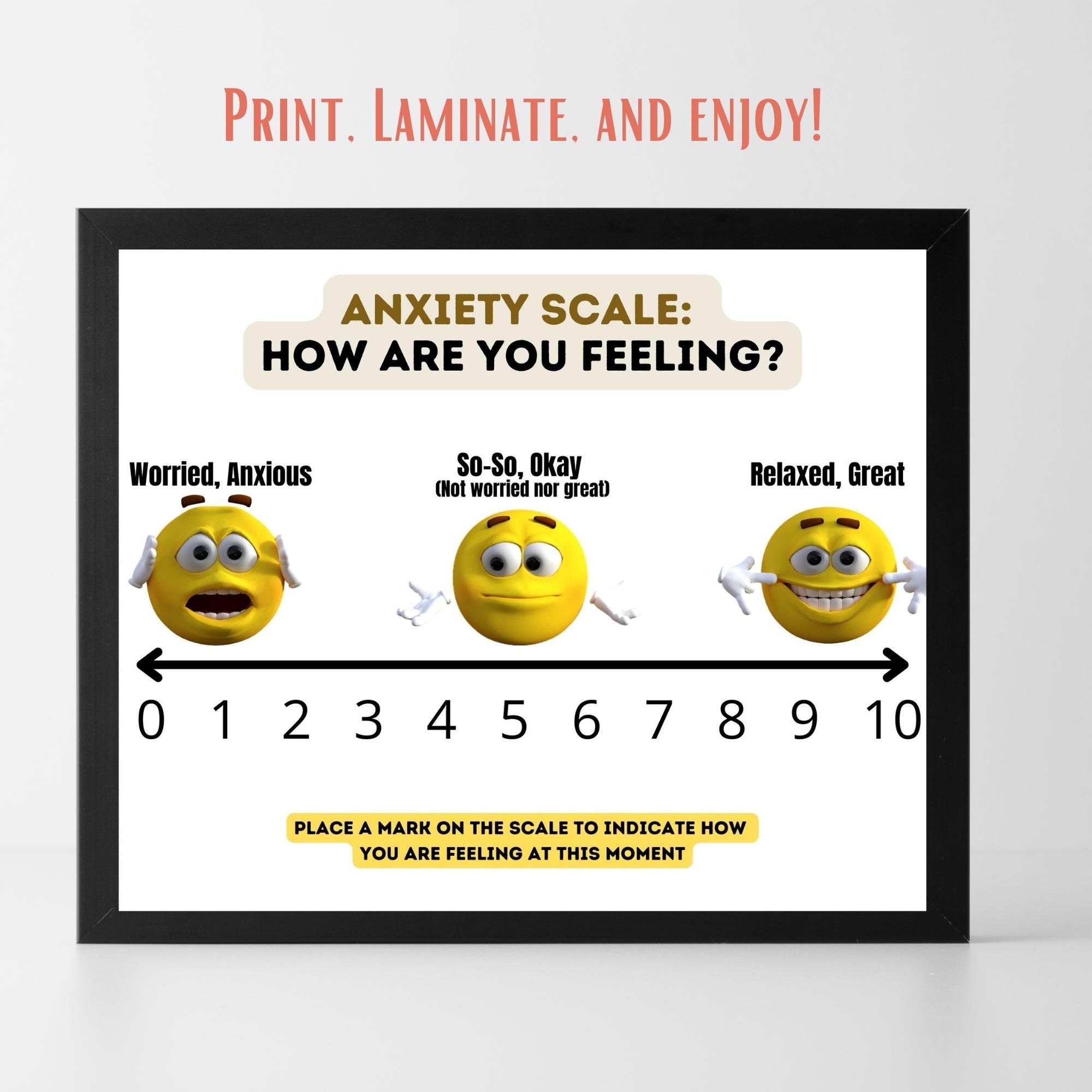 Emotions Rating Scales for Kids | Classroom Tool | Feelings Lesson ...