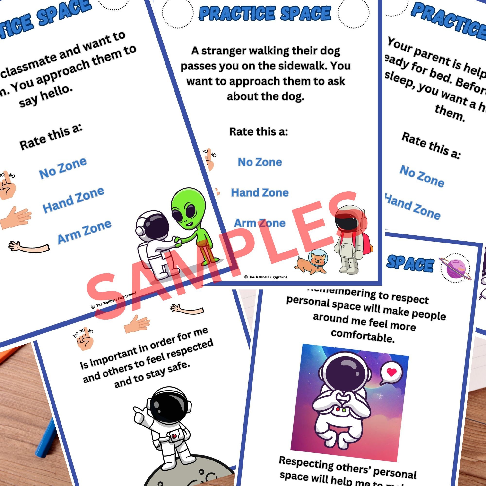 Personal Space Social Story, Autism Social Skills, Elementary SEL ...