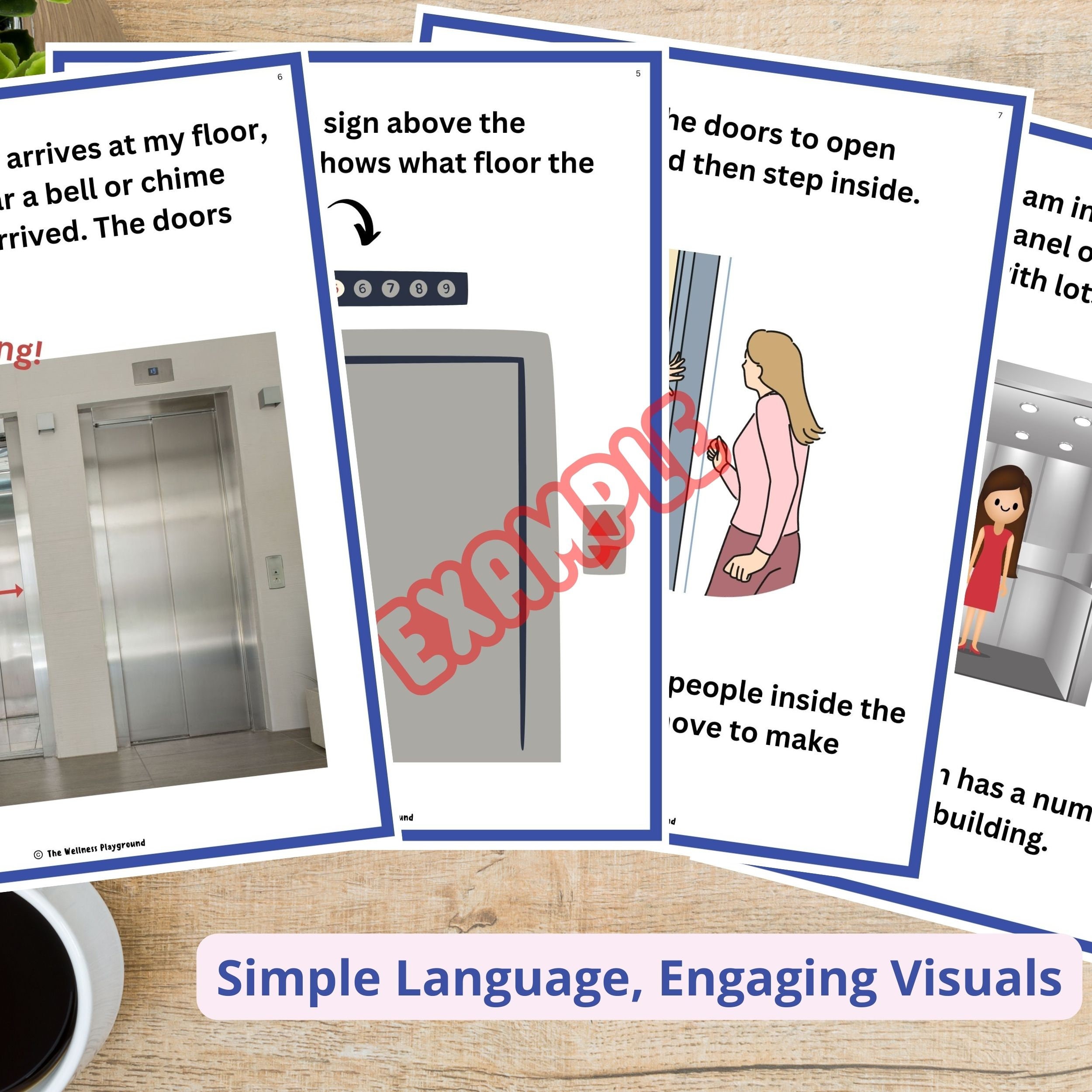 Elevator Social Story: Life Skills Lesson (PDF Download) - Etsy