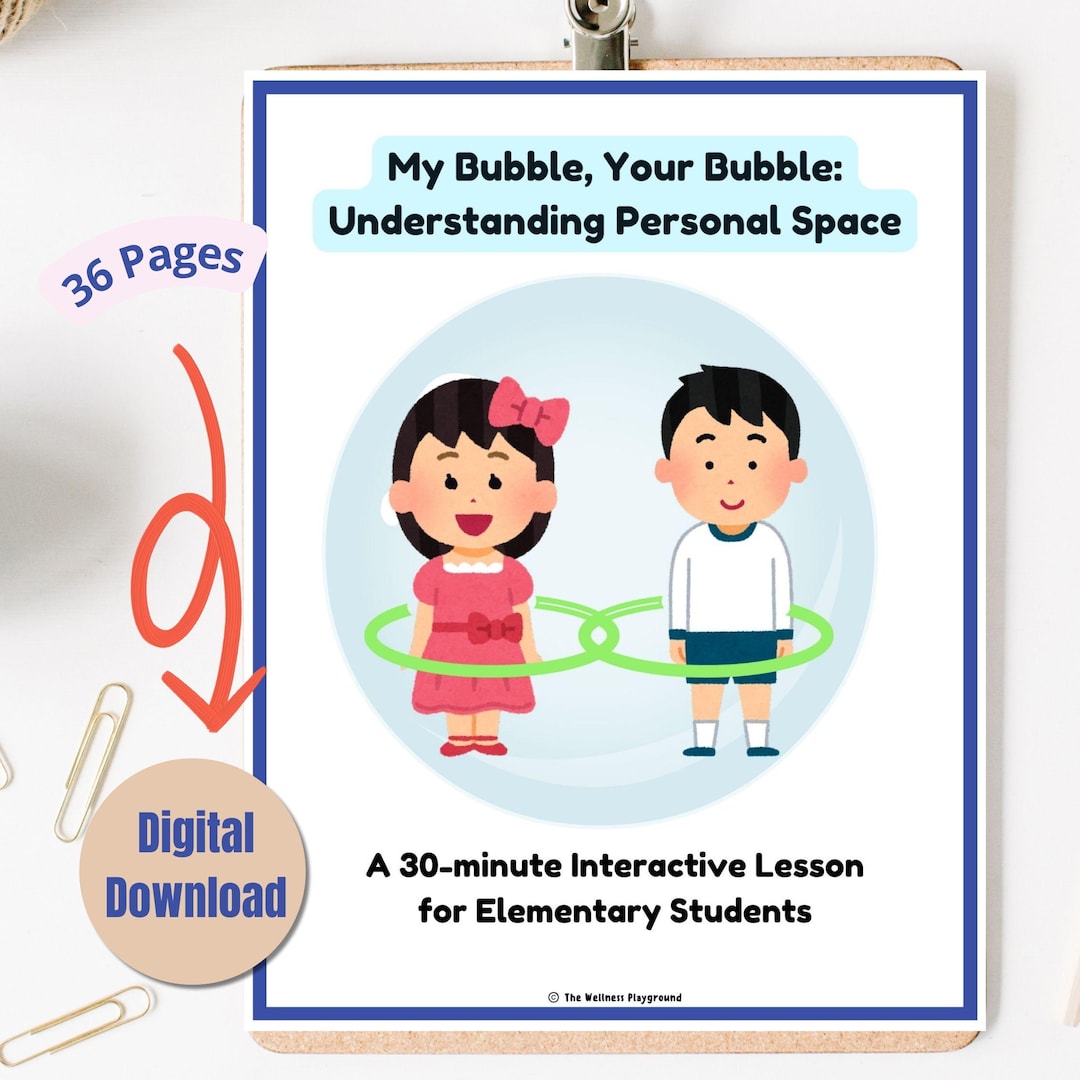 Personal Space Social Story Lesson | Fun Activities, Hula Hoop Game ...