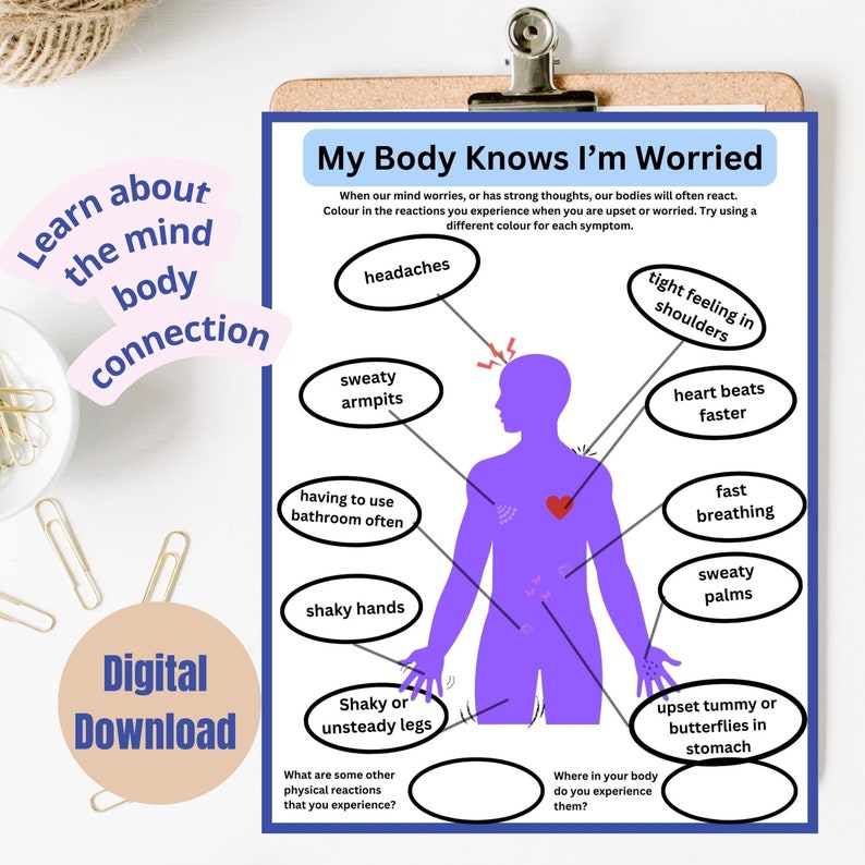 Feelings Activity for Elementary | Social Emotional Learning Lesson - Etsy