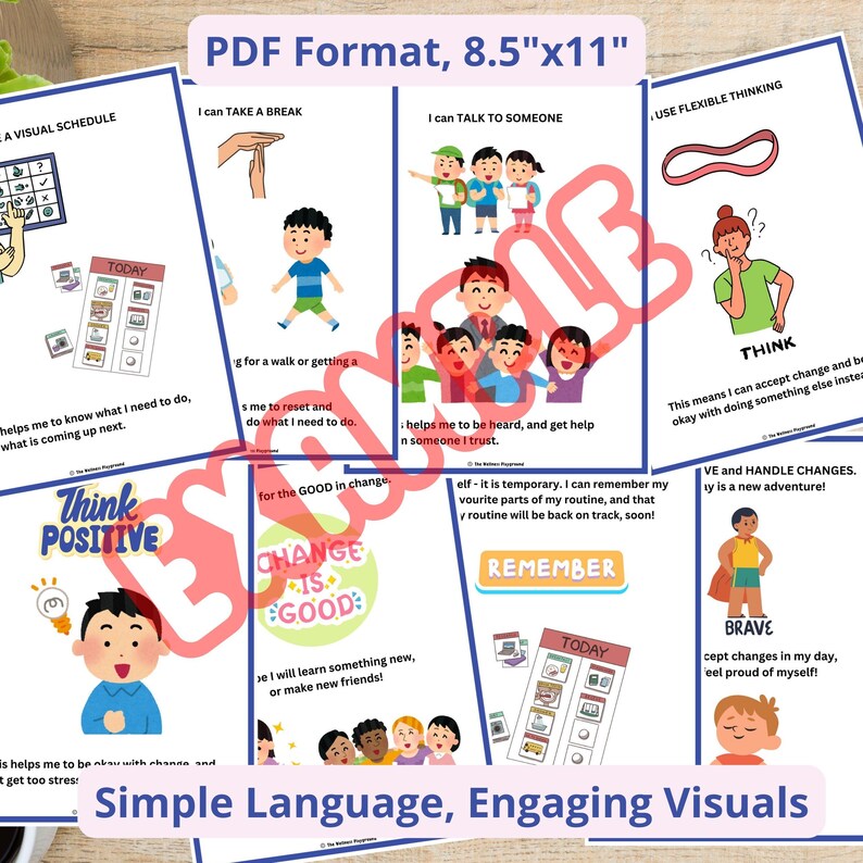 Social Story: Coping With Changes in Routine (PDF Download) - Etsy
