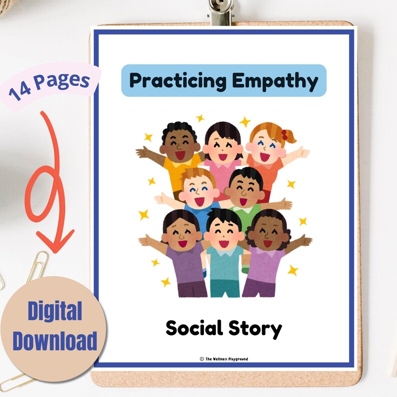 Empathy Social Story: Elementary Feelings Lesson (PDF Download) - Etsy