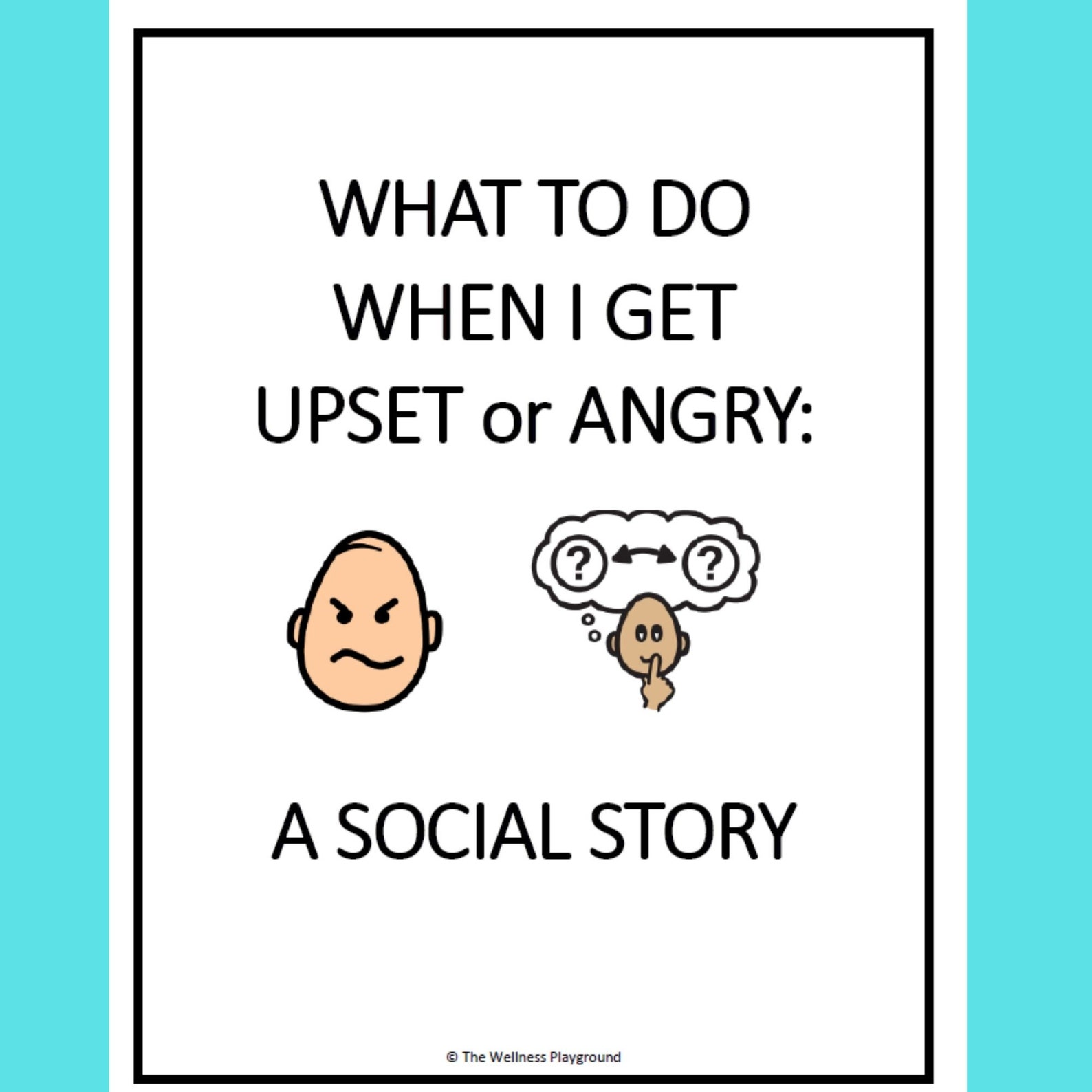 Anger Management Social Story: Classroom Resource (digital Resource ...