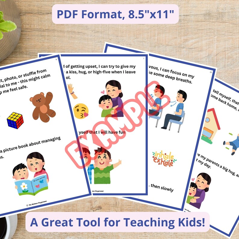 Social Story: Going Back to School, Coping With Separation Anxiety ...