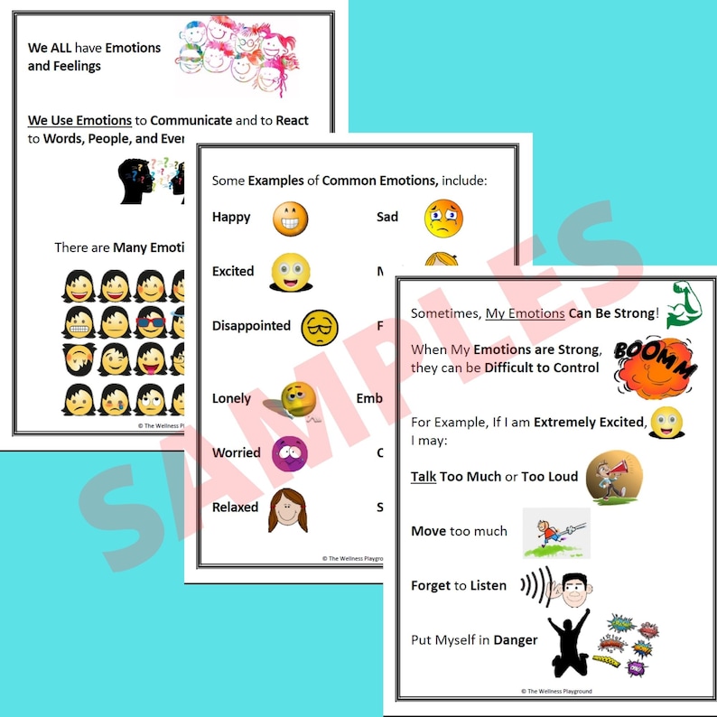 Social Story: Managing Strong Emotions | Digital Classroom Resource ...