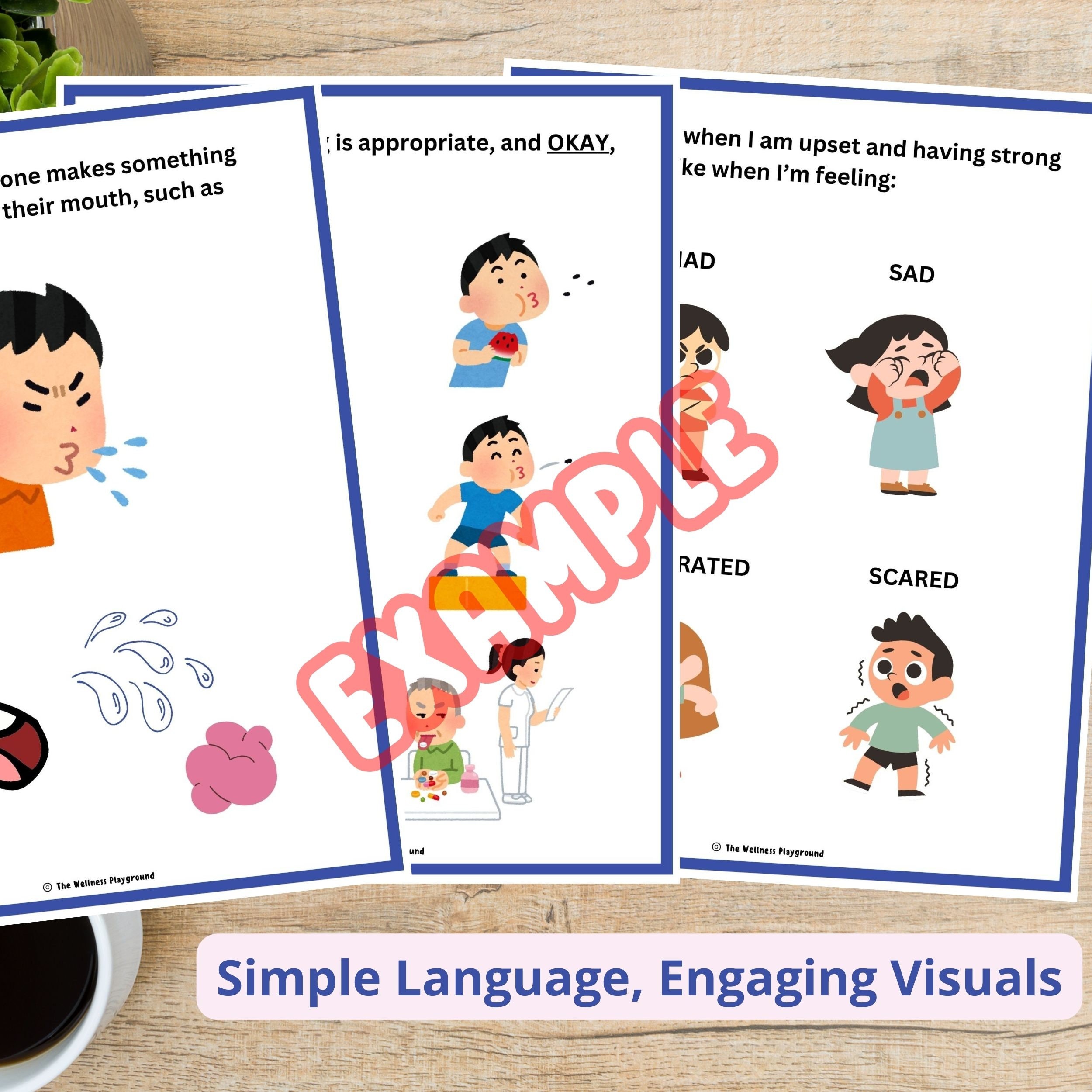 Social Story No Spitting | Autism Social Story | ADHD Social Story ...