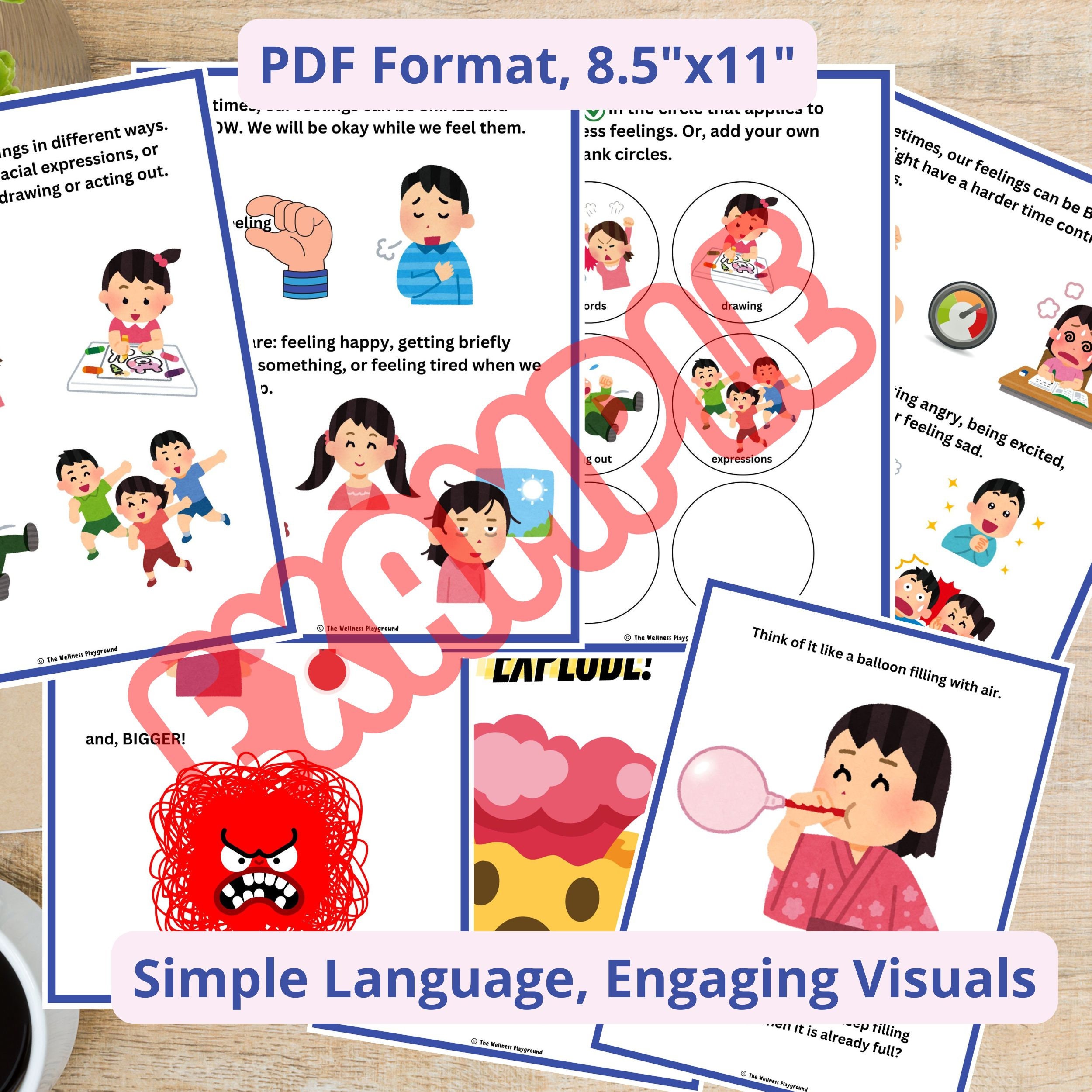 Feelings Social Story: Elementary SEL Lesson (digital Download) - Etsy