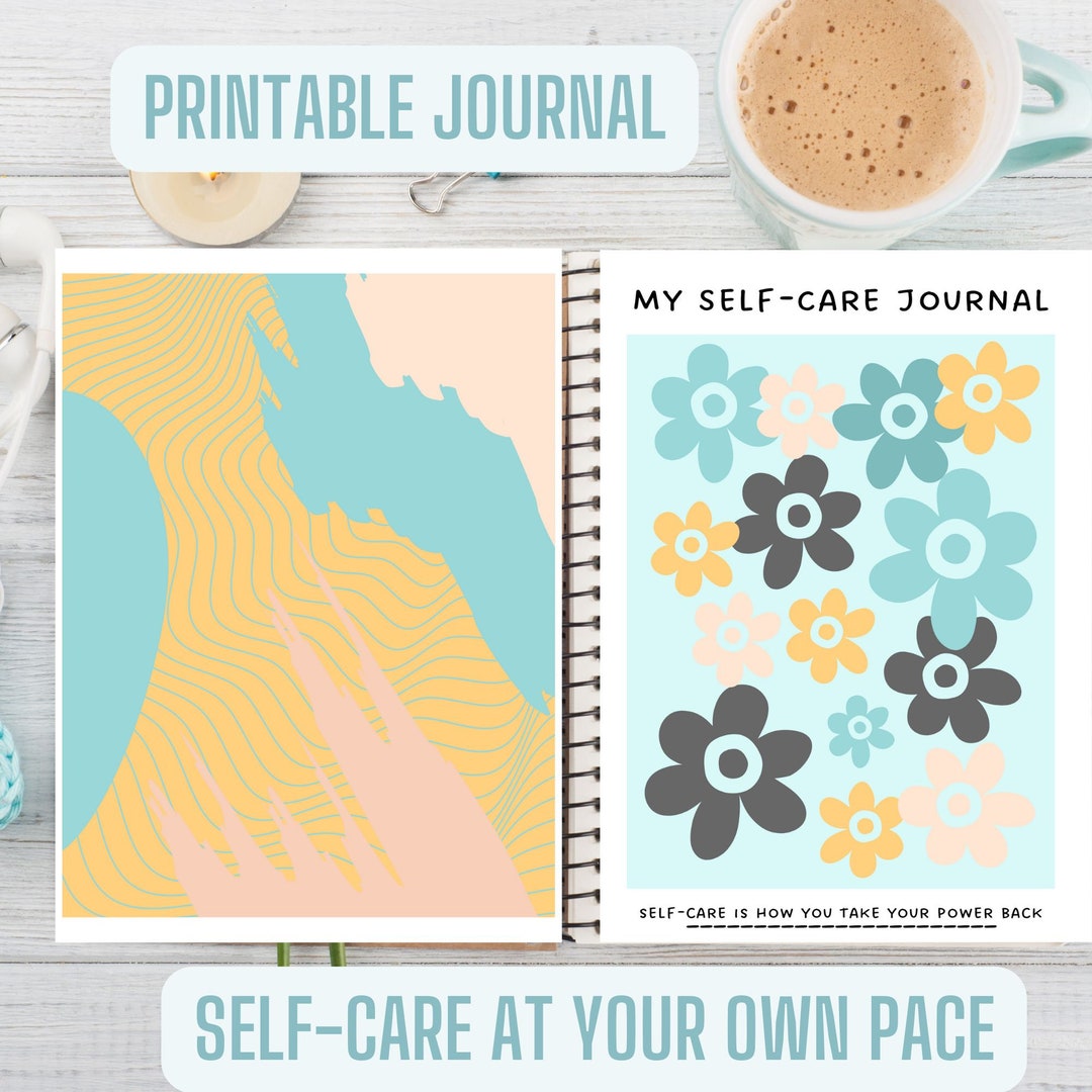 Mental Health Self-care Journal: Wellness Tracker (printable PDF) - Etsy