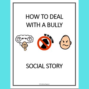 Bullying Social Story: Classroom Counselling Resource (digital Download ...