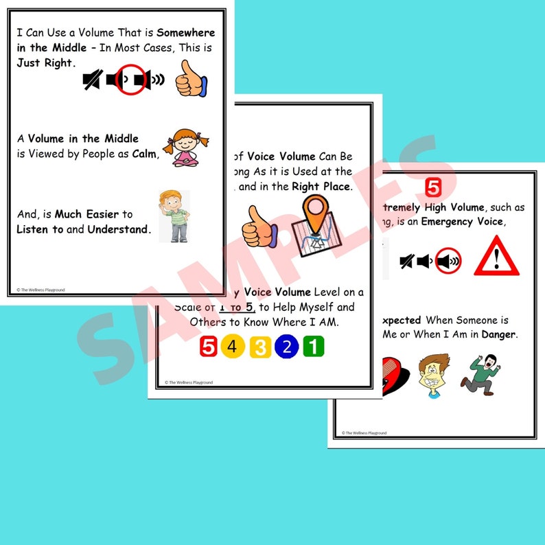 Social Story: Controlling My Voice Volume | Digital Download ...