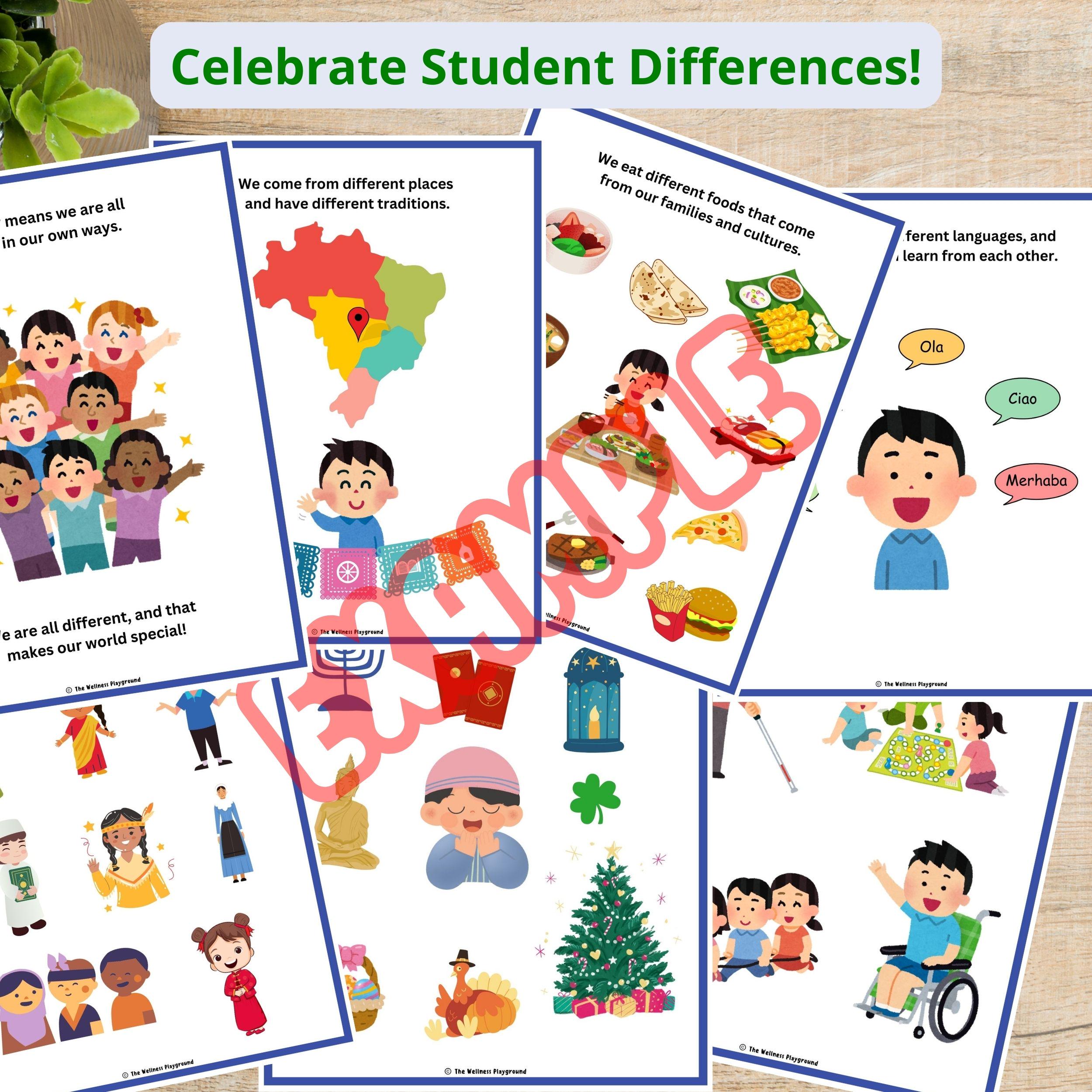 Celebrating Diversity Social Story | Teaching Kids Inclusion & Kindness ...