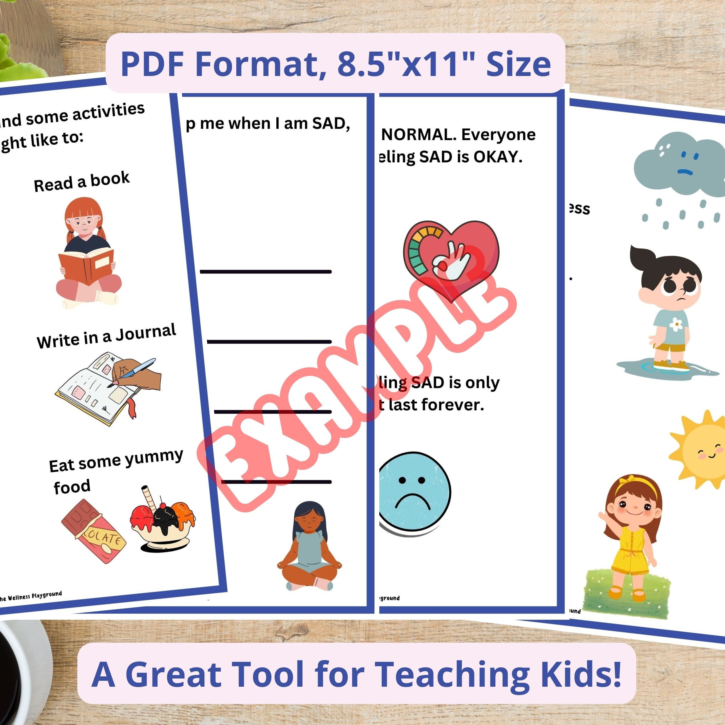 Social Story: When I'm Feeling Sad | Social Story on Feelings and ...